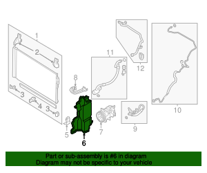2014-2018 Infiniti Q50 Side Seal 92184-4GA0A | OEM Parts Online