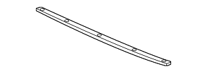 2012 Honda Civic Spoiler 71110-TR2-A00 | Honda Factory Parts
