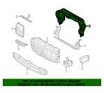 51747421675 - 2019-2025 BMW Upper Duct (51-74-7-421-675) | BMW of South ...