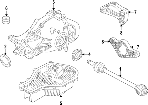 Differential for 2021 BMW M3 | BMW of South Atlanta Parts