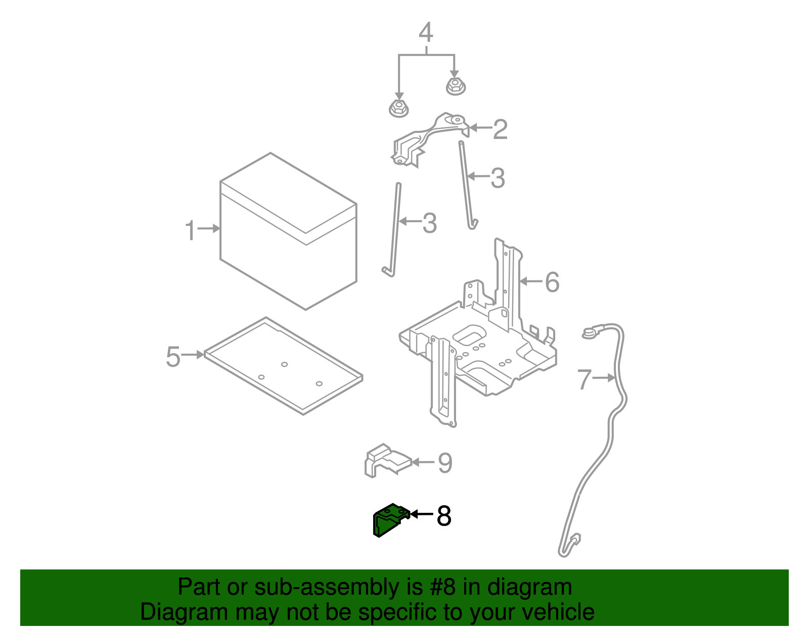 2008-2018 Nissan Fuse Holder 24380-7994A | Sullivan Brothers Nissan