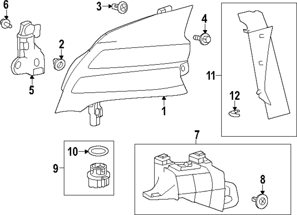 2023-2024 Toyota Retainer 52562-47030 | Toyota Parts Center