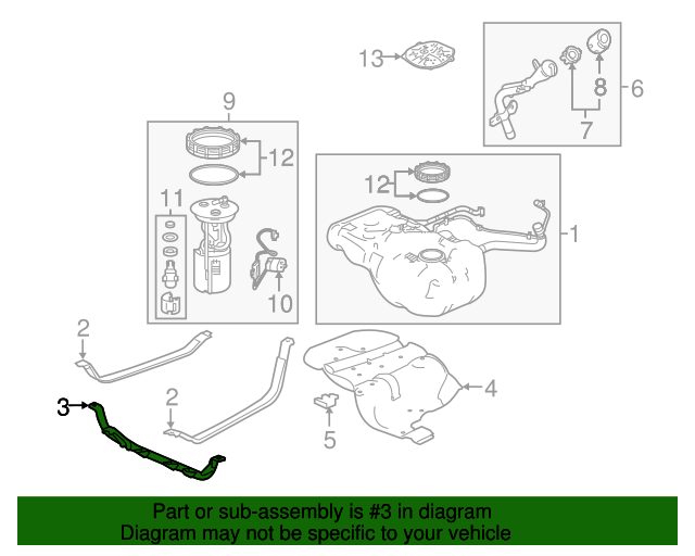 17576-T6Z-A10 - Guard Fuel Tank - 2017-2020 Honda Ridgeline | Genuine Honda Parts
