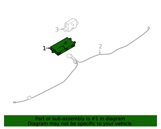 65-20-6-840-258 - Antenna amplifier 2019-2024 BMW X7 | AutoNationParts.com