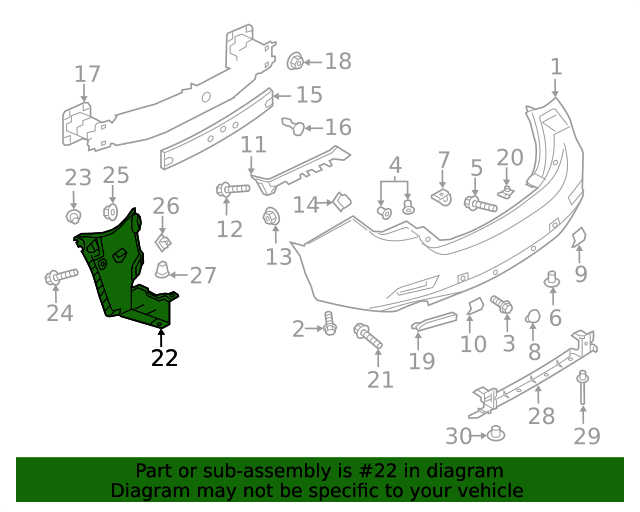 2018-2021 Mazda 6 Splash Shield GSH7-50-340 | AutoNationParts.com