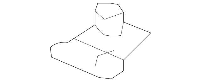 1992-2021 Mazda Bumper Cover Nut B455-56-135 | GetOEMParts.com