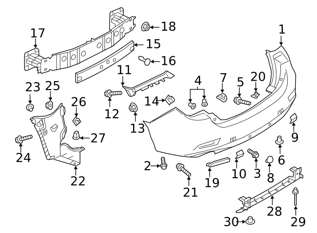 2018-2021 Mazda 6 Tow Eye Cap - Driver's Side (LH) GSH7-50-EL1-BB ...