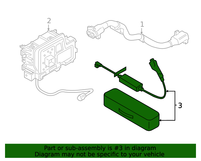 2020-2022 Hyundai Kona Electric Connector Kit 91675-K4021 | QuirkParts