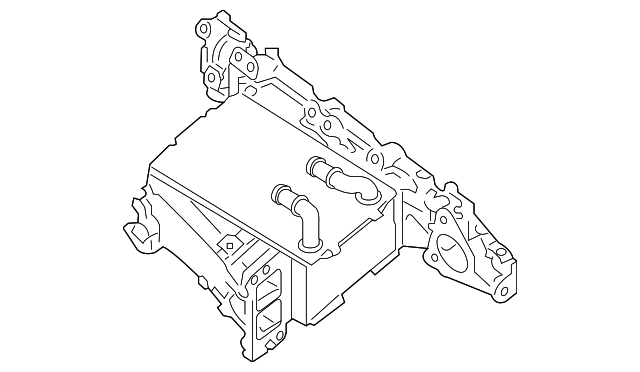 2015 Audi A3 Intake Manifold 04L-129-711-AC | Genuine Audi Parts