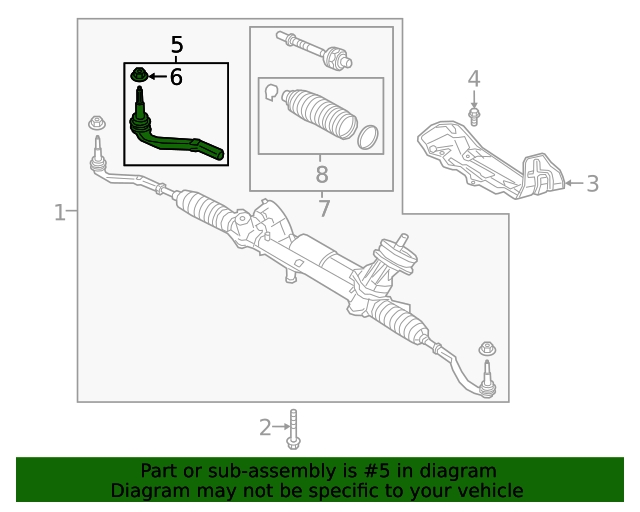 2019-2023 Volvo Ball Joint Kit - Driver's Side (LH) 32283512 ...