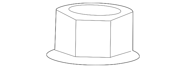 2020 Jeep Gladiator Skid Plate Nut 6511076AA | TascaParts.com