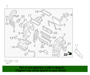 97614-3S000 - A/C Evaporator Temperature Sensor 2011 Kia Optima | Kia ...