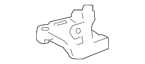 53452-52010 - 2007-2014 Toyota - Hood Prop Rod Retainer | Toyota Parts ...