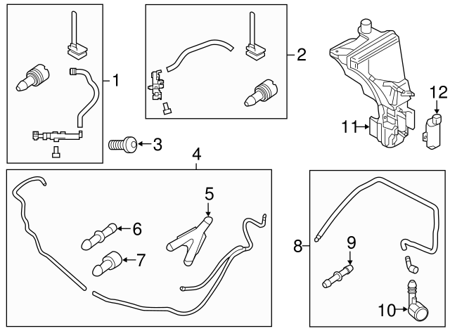 31364193 - Headlamp Washer - 2017-2020 Volvo | Volvo OEM Parts Direct
