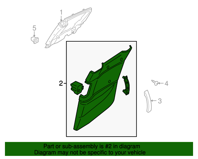 2004-2008 Mazda RX-8 Lower Trim Panel FE02-68-550H-02 | AutoNationParts.com