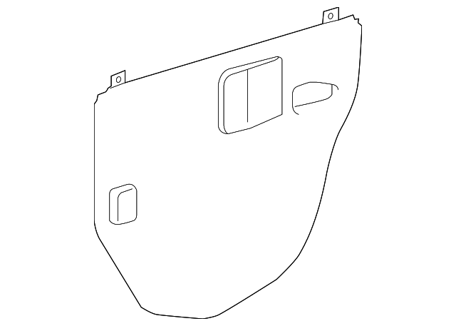 67841-0T013 - Water Deflector - 2009-2012 Toyota Venza | OEM Genuine ...