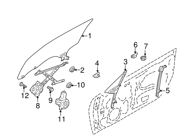 2013-2020 Toyota Glass Stabilizer SU003-01616 | OEM Parts Online