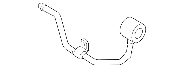 2010-2016 GM Turbocharger Coolant Feed Hose 12652720 GM | GMPartsDirect.com