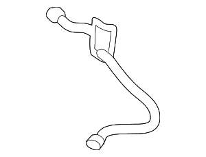 2016-2020 Volvo HVAC Heater Hose - Driver's Side (LH) 31465024 ...