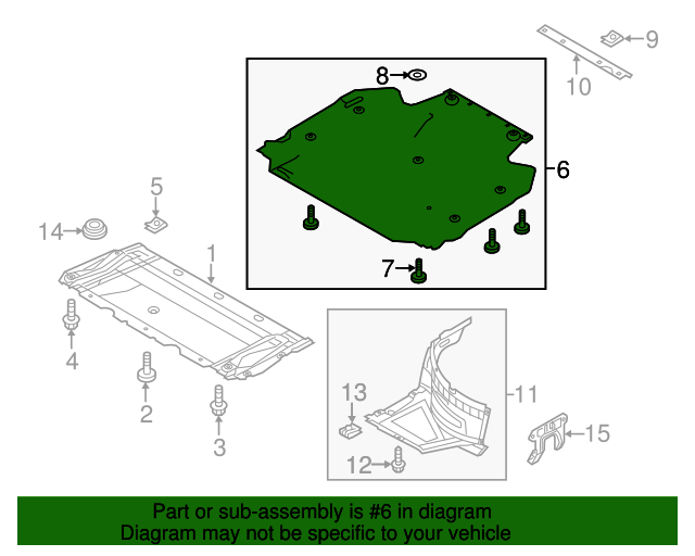 4G0-863-822-J - Rear Deflector - 2012-2018 Audi | European OEM Parts Direct