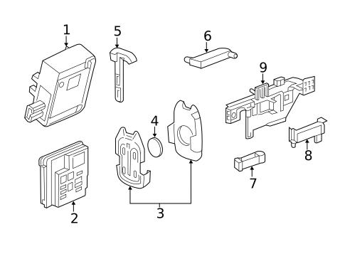 Keyless Entry Components for 2024 GMC Sierra 2500 HD | GMPartsDirect.com