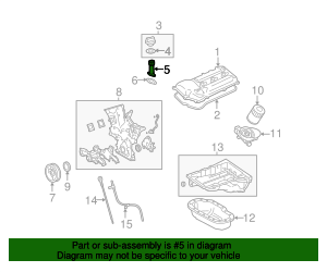 2004-2015 Toyota Oil Filler Tube 12185-0F010 | OEM Parts Online
