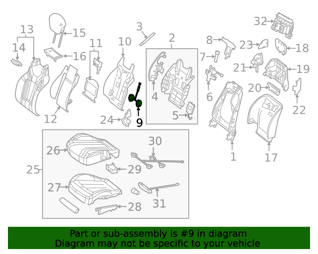 099-906-82-00 - Climate Controlled Seat Cooling Unit 2015-2021 Mercedes ...