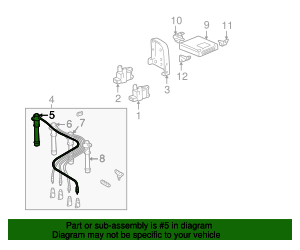Toyota OEM Plug Wire Part# 90919-15474 | OEM Vehicle Parts