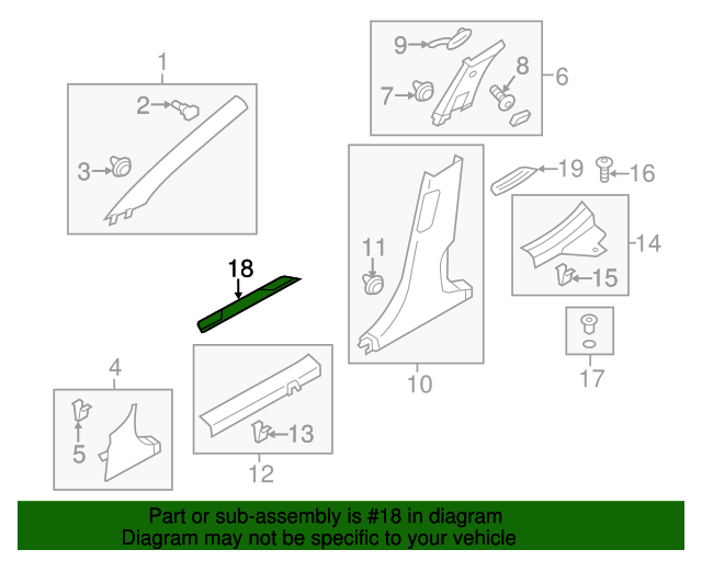 85881-2V000-RY - Door Sill Plate 2012-2017 Hyundai Veloster ...