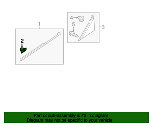 2015-2019 Hyundai Sonata Trim Molding Clip 87715-3S000 | OEM Parts Online