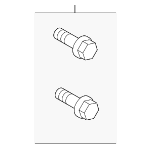 2010-2019 Ford Lower Retainer Upper Bolt -W506410-S438 | QuirkParts