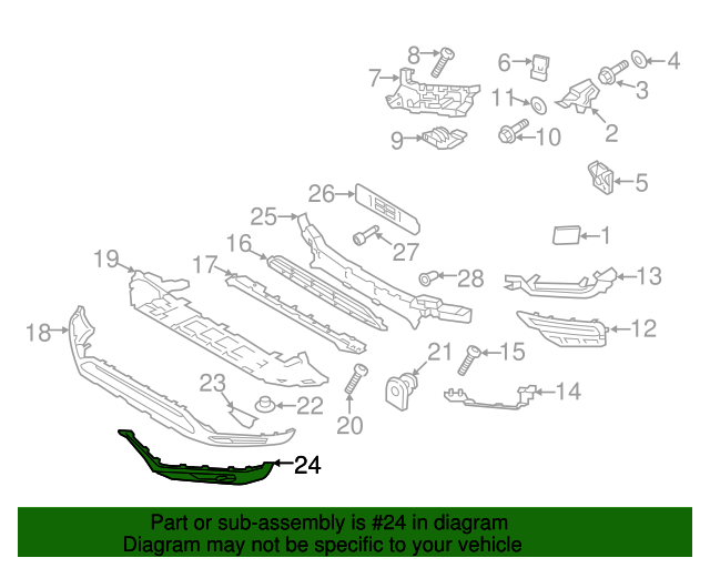 39834550 - Spoiler - 2016-2019 Volvo XC90 | Volvo OEM Parts Direct