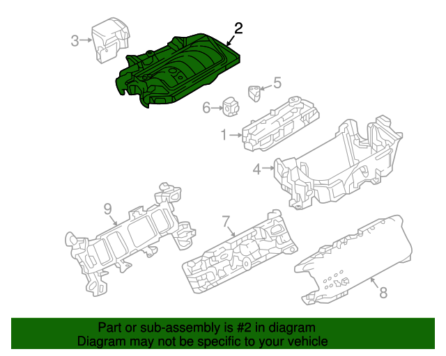 2017-2019 Infiniti QX30 Housing 24383-5DA0A | OEM Parts Online