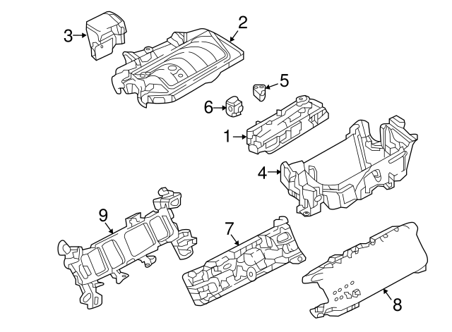 2017-2019 Infiniti QX30 Fuse 24319-5DA1B | Infiniti Parts Online