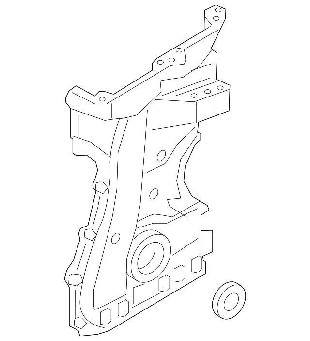 2013-2016 Hyundai Timing Cover 21350-2G300 | Retail Performance Auto Parts