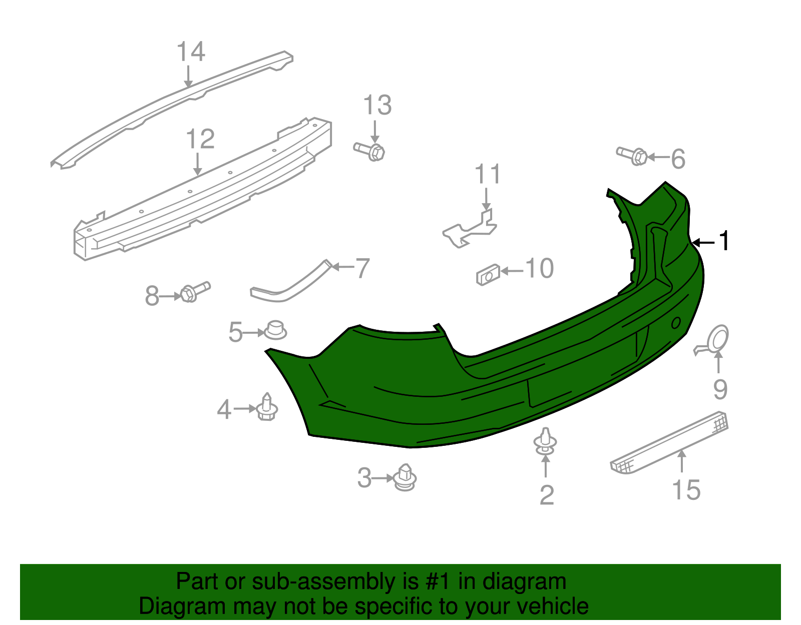 2008-2017 Mitsubishi Lancer Bumper Cover 6410B832 | Retail Performance ...