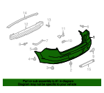 6410B832 - Bumper Cover 2008-2017 Mitsubishi Lancer | Mitsubishi Direct ...