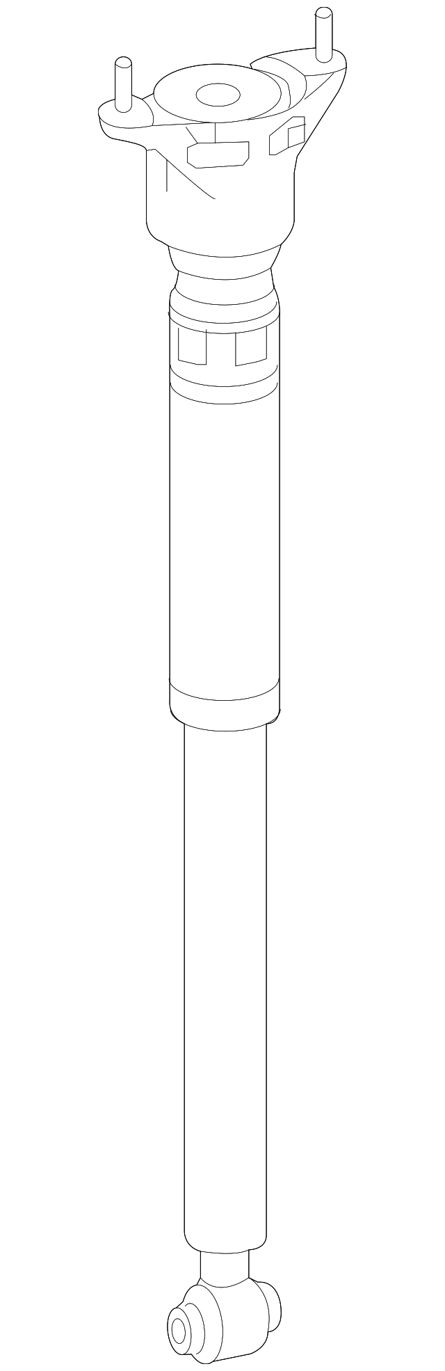 156-320-09-31 - Shock Assembly 2014-2020 Mercedes-Benz | Mercedes-Benz ...