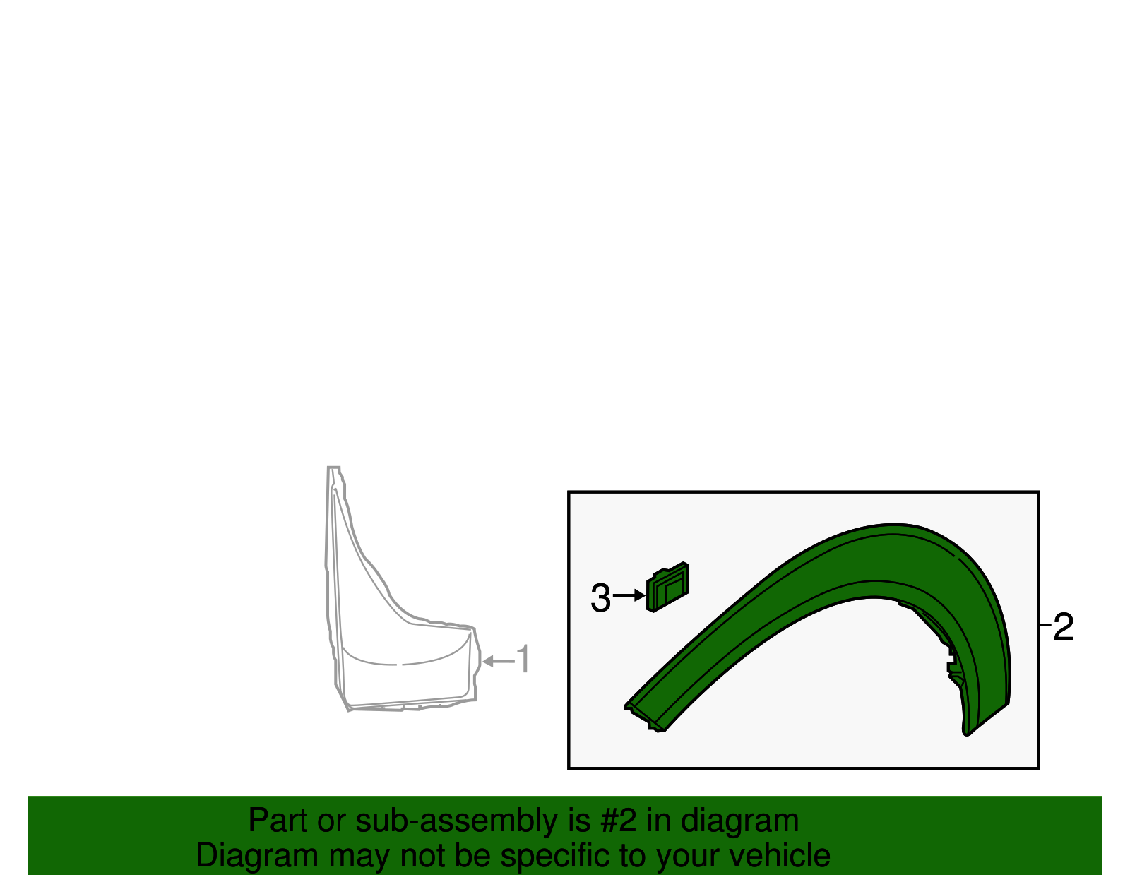 2016-2021 Hyundai Tucson Wheel Opening Molding 87711-D3000-CA | OEM ...