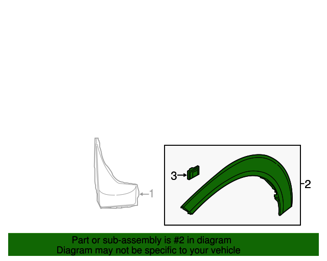 Genuine Wheel Opening Molding for 2016-2021 Hyundai Tucson | Part ...