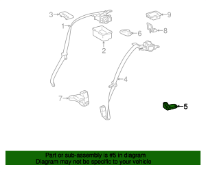 2002-2020 Lexus Guide 73340-33010-C0 | OEM Parts Online