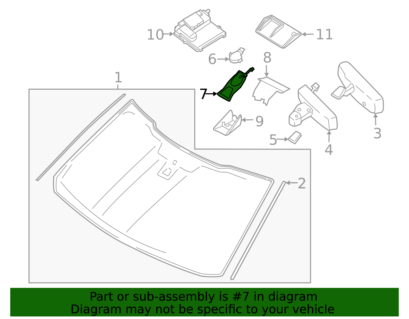 FL3Z-14D696-C - Sun Load Temperature Sensor 2015-2020 Ford F-150 ...