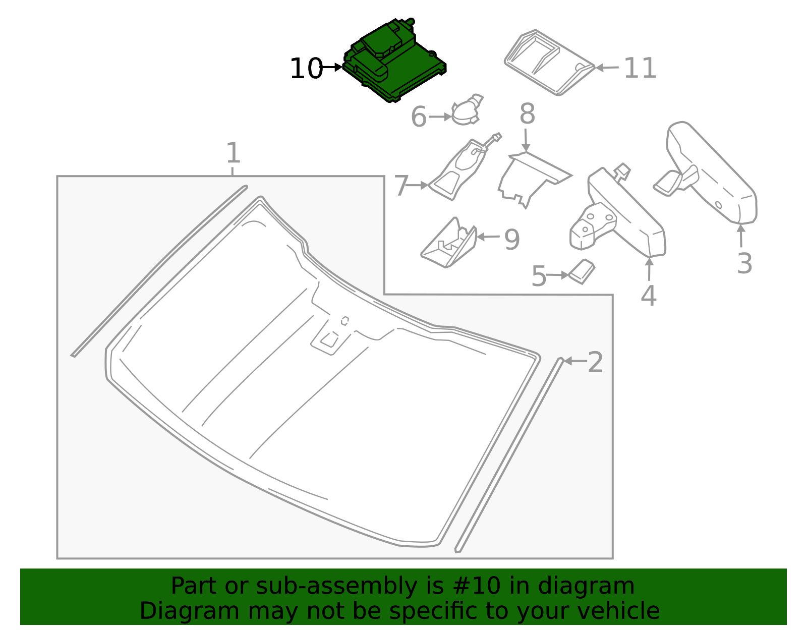 KL3Z-19G490-A - Lane Assist Cmra 2019-2020 Ford F-150 | Ford Parts Direct