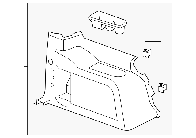 15294091 GM Lower Quarter Trim | GM Parts Store