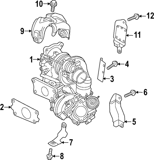2019 Mazda CX-5 Inner Shield SH01-13-390C | Florida Mazda Parts