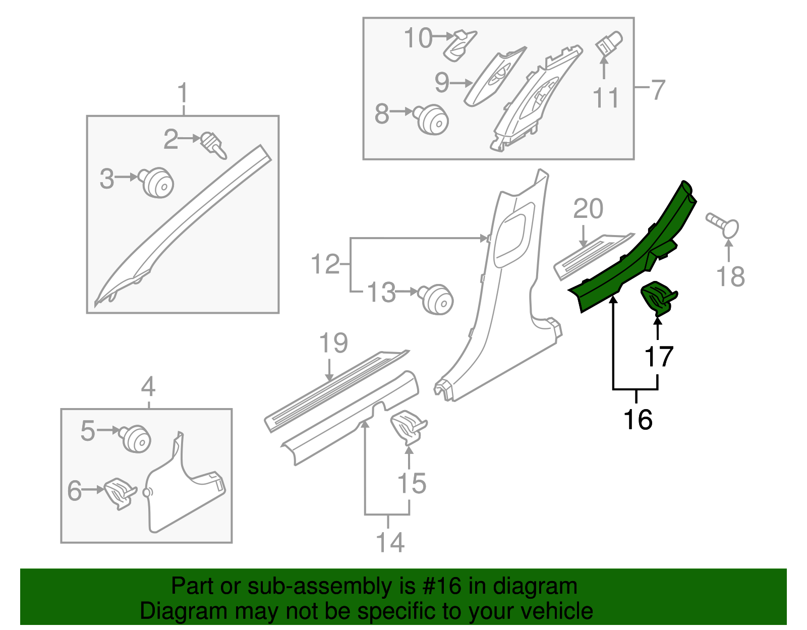85875-C2000-TRY - Door Sill Plate 2015-2019 Hyundai Sonata | AutoNation ...
