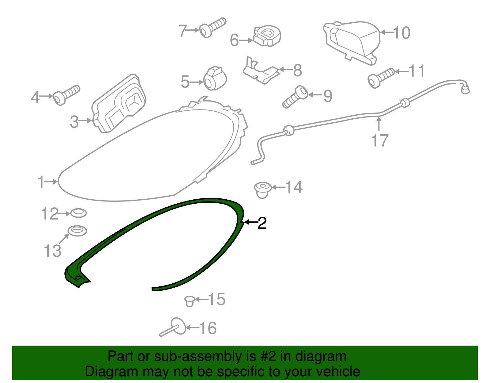 971-941-119 - High-Quality Gasket for 2017-2023 Porsche Panamera ...