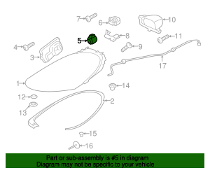 2012-2022 Porsche Adjust Motor 9A7-941-293-00 | OEM Parts Online