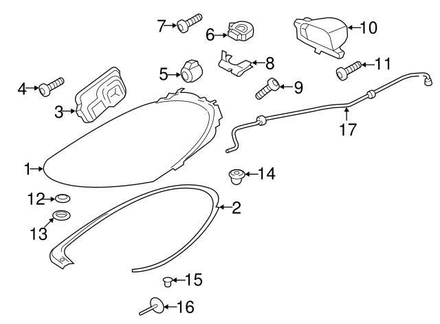 Genuine Porsche Support for 2017-2023 Porsche Panamera | OEM Part# 971 ...