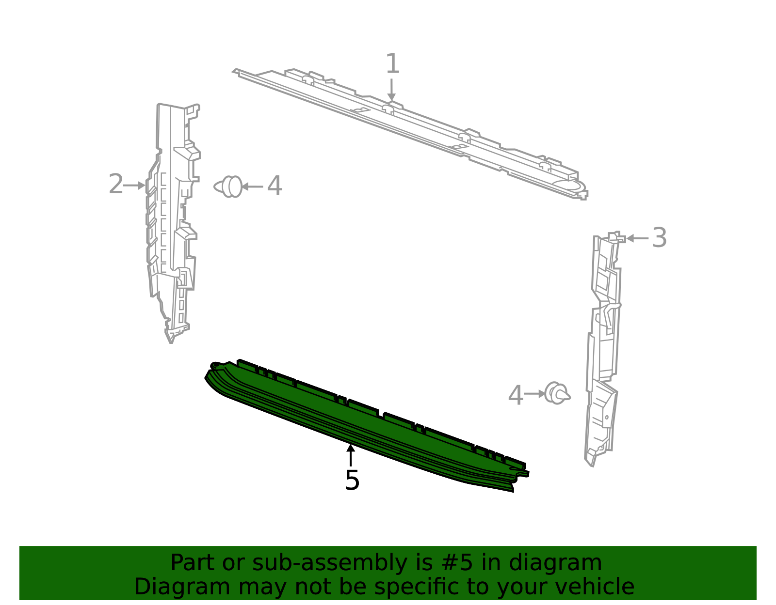 Baffle 85044895 | Karl Auto Parts